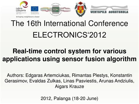 Ppt The 16th International Conference Electronics‘2012 Powerpoint Presentation Id2406528