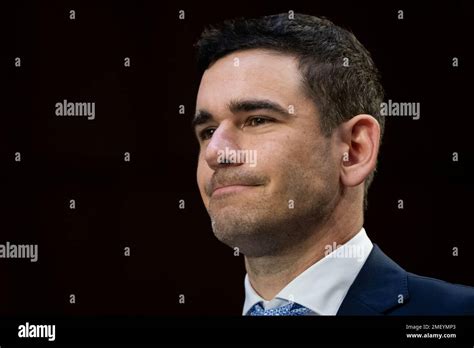 Washington Usa 24th Jan 2023 Jack Groetzinger Ceo Of Seatgeek Testifies During A Senate