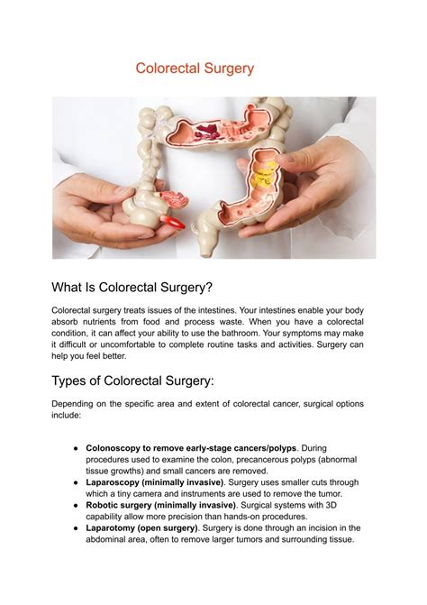 Colorectal Surgery