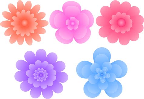 Cute Flower Vector