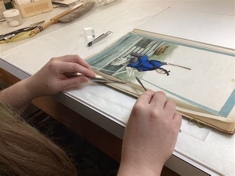 Works On Paper Conservation Of Art And Archival Materials Added A New