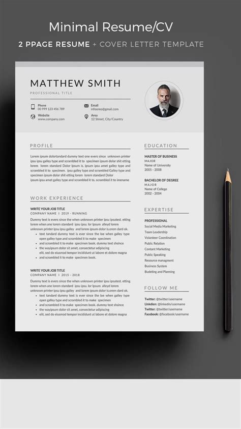 Resume Cv Artofit