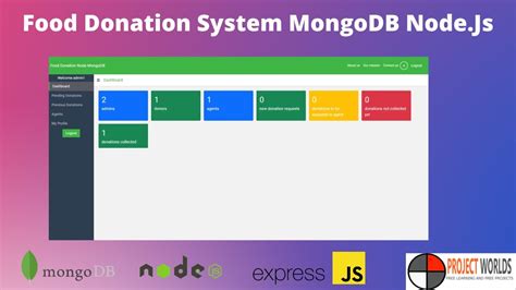 Food Donation System Mongodb Nodejs Project With Source Code Youtube
