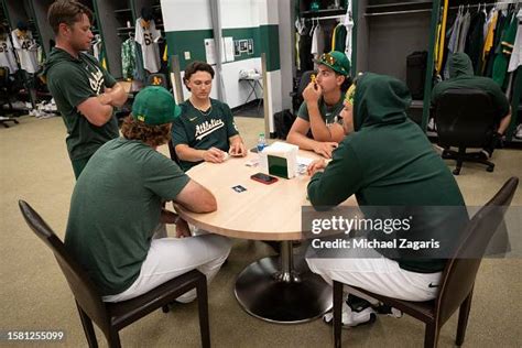 Nick Allen Zack Gelof And Tyler Soderstrom Of The Oakland Athletics News Photo Getty Images