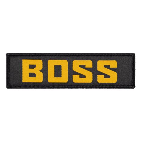 Personalize Your Tactical Backpack With The Boss Patch Gasp