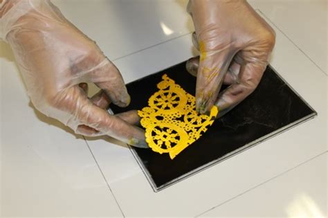 Making A Monoprint By Orna Feinstein