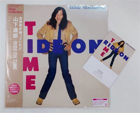 Yahooオークション Lp 山下達郎 Ride On Time イニシャル特典ポス