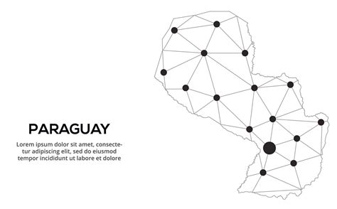 Communication Network Map Image Of A Low Poly Global Map With City Lights Map In The Form Of