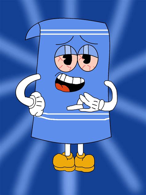 Download Animated Towel Character Illustration Wallpaper