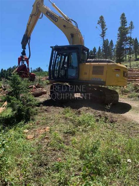 Kobelco 260 With Sp761 Dangle Head Processor Minnesota Forestry