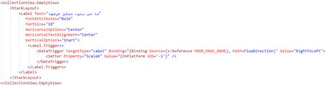Collectionview Emptyview In Arabic On Ios Is Mirrored · Issue 11645