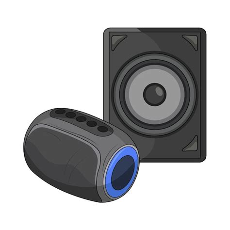 Premium Vector Speaker Illustration