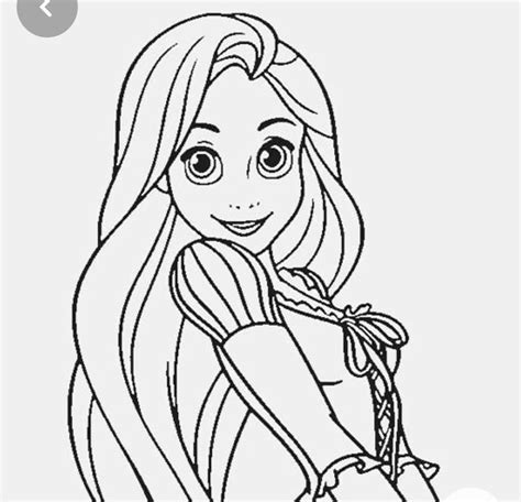 Pin By Kellam Mcmichael On Disney Princesses Rapunzel Coloring Pages