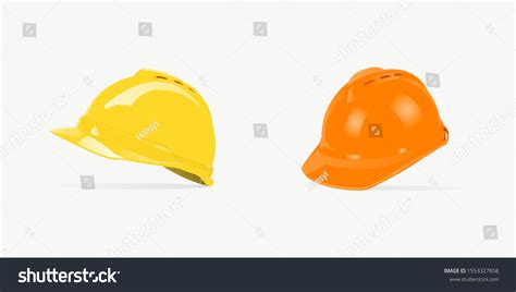 Safety Helmet Construction 3d Logo Stock Vector Royalty Free