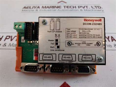 Honeywell Fc Dcom 232485 Communication Interface Module Aeliya Marine