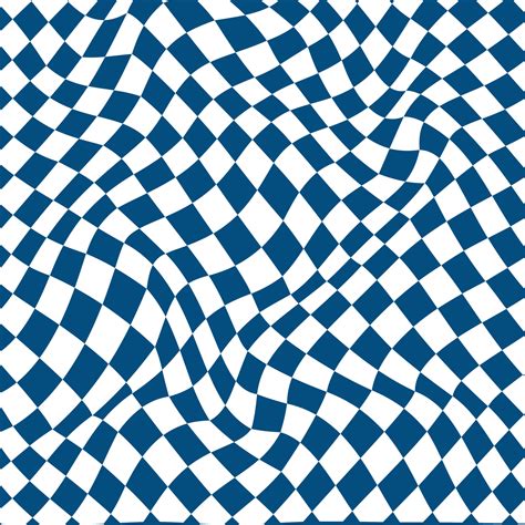 Modern Simple Vector Abstract Seamlees White Color Rectangle Check Wave
