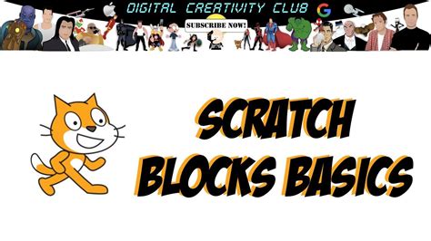 Scratch Blocks Basics Youtube