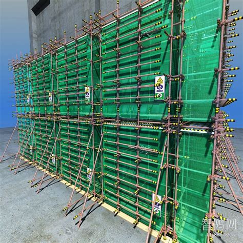 工业器材3d模型下载现代脚手架 十字扣件 工地3d模型下载id886785vr渲染器智鸥网 原一米八3d模型网，专业的3d素材库
