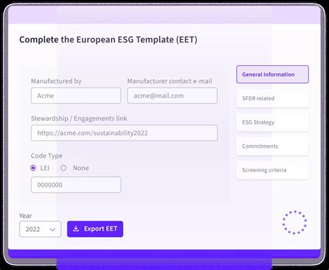 Datias Solutions Sfdr Pai Statement And European Esg Template