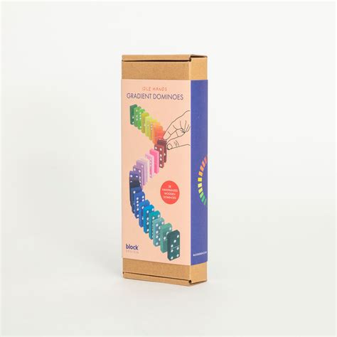 Gradient Dominoes Block Design