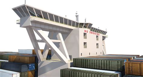 컨테이너 선박 컨테이너 크레인 컨테이너 3d 모델 129 Max Fbx Obj 3ds Free3d