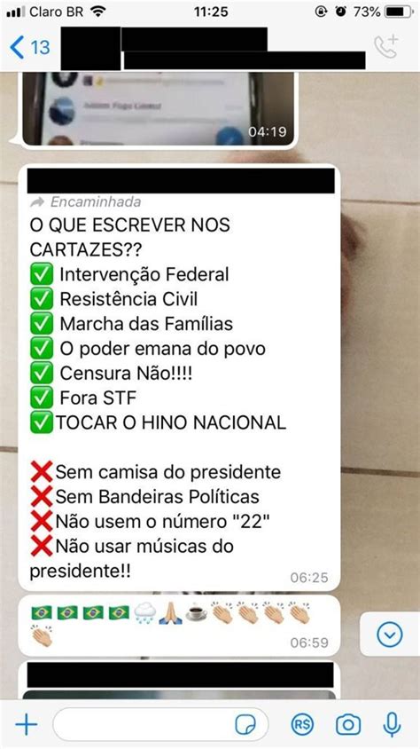 Atos pedido de intervenção são registrados em 24 estados e no DF