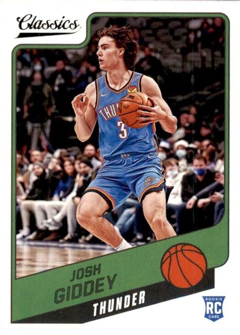2021 22 Panini Chronicles 153 Josh Giddey Trading Card Database