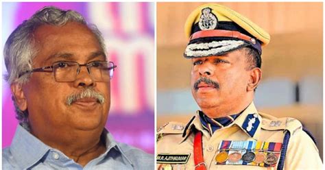 Adgp Mr Ajith Kumar Who Has Rss Links Must Be Replaced Cpi Takes A