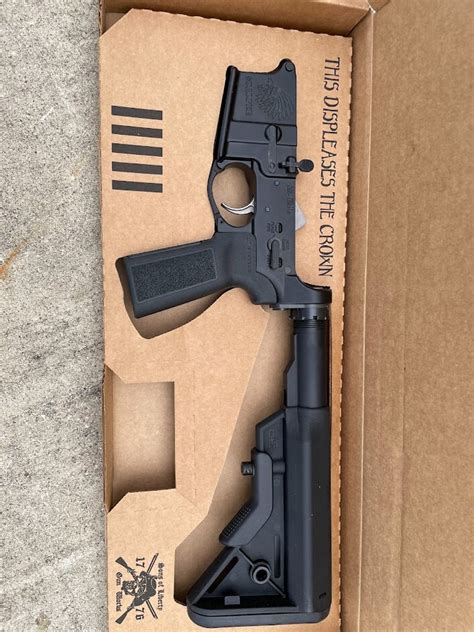 Solgw M4 Complete Lower W A5 Buffer System Complete Lower Receiver