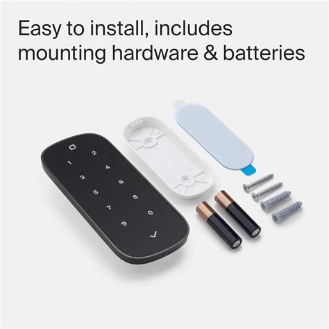 Backlit Bluetooth Keypad Smart Keypad For Level Locks With Sharable