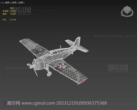 二战格鲁曼F4F野猫舰载战斗轰炸机 战斗机模型下载 摩尔网CGMOL