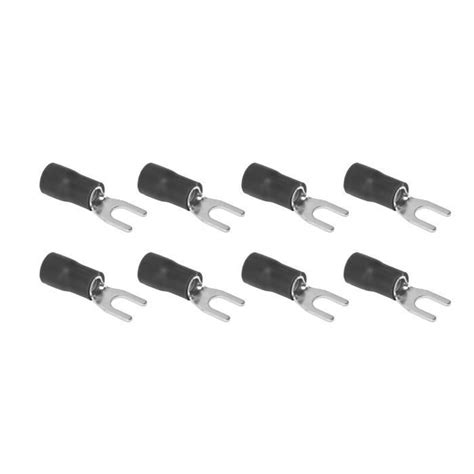 Bornes à sertir isolées électriques ZJCHAO Bornes à fourche isolées Borne de type U