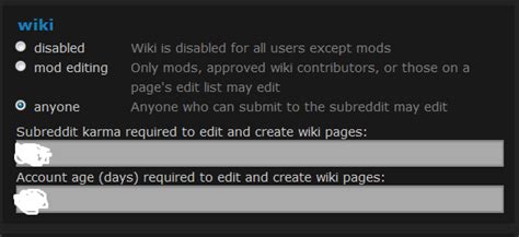 Is It Possible To Make A Wiki Page Public And Mod Editable Only While
