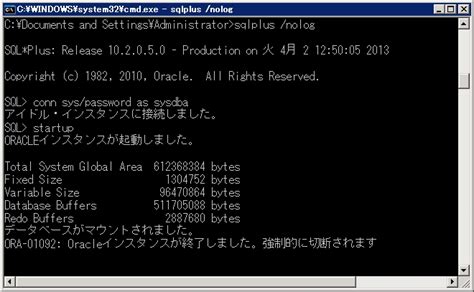 Oracle Database 10g Psr 10205 インストール Oracle Documents Project Group