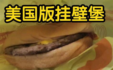 美国麦当劳最便宜的汉堡都点了一遍，都不超过三美元 长期速食的乐子人 长期速食的乐子人 哔哩哔哩视频