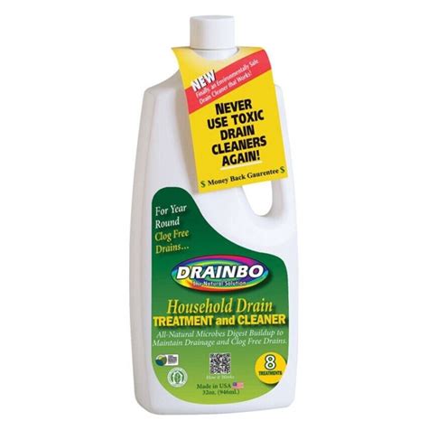 Drainbo Household Drain Treatment And Cleaner 946ml Jwn Shop