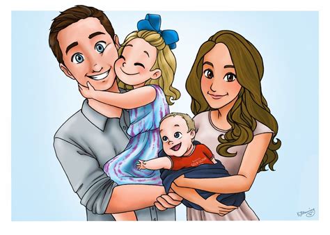 Нарисованная семья 80 фото