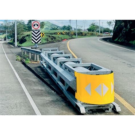 Impact Attenuator Crash Cushion Color Grey At Best Price In Ahmedabad G R Infraprojects Ltd