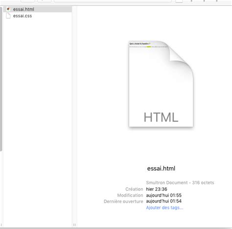 Affichage Du Css Par Mamika Page OpenClassrooms