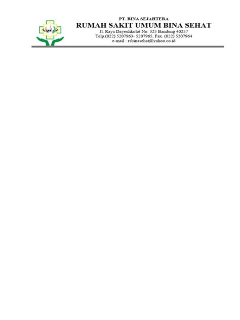 Kop Surat Edit Kosong Pdf