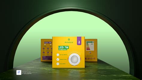 Arina Sanat® Led Downlight Packaging Design Behance