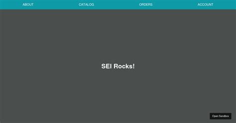 DOM Menu Lab Part 1 Codesandbox