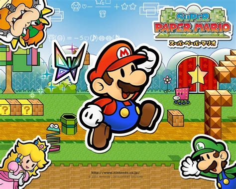 Super Paper Mario Wallpapers Wallpaper Cave