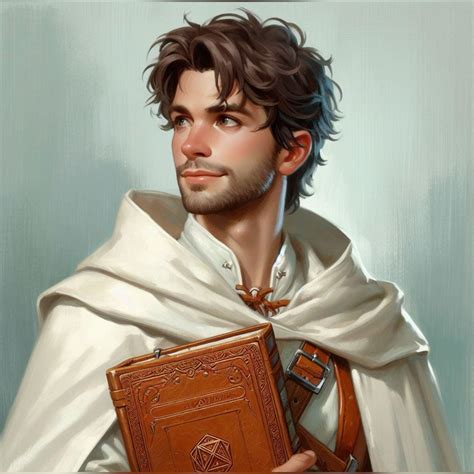 Dnd Art Of A Human Wizard Character Portraits Human Male Dnd Characters