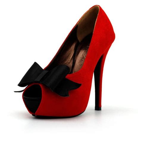 Custom Made Wedding Heels Red Wedding Heels With Front Bow Red