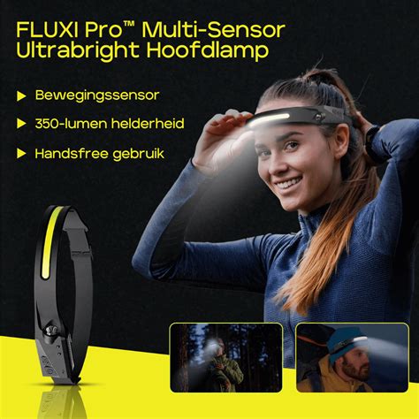 Fluxi Pro Multi Sensor Ultrabright Hoofdlamp