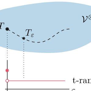 Border Rank Given A Tensor T In An N Fold Tensor Product Space And A