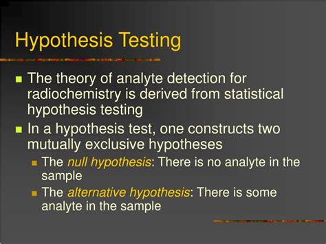 Ppt Marlap Chapter 20 Detection And Quantification Limits Powerpoint Presentation Id252291