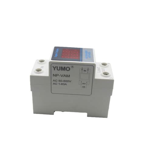 YUMO NP VAM Din Rail Display Meter Smart Electrical Meter China Digital Display Energy Meter