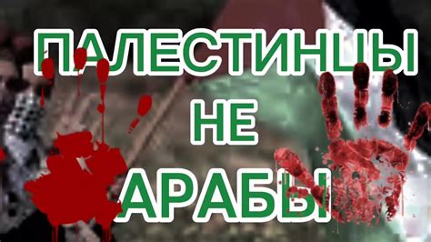 Вы очень заблуждаетесь, кто такие палестинцы! И почему АРАБЫ не любят ...